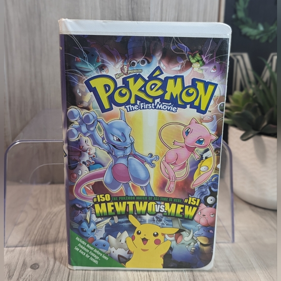 Nintendo | Media | Vtg Y2k Pokemon The St Movie Vhs Tapes Mewtwo Vs Mew ...